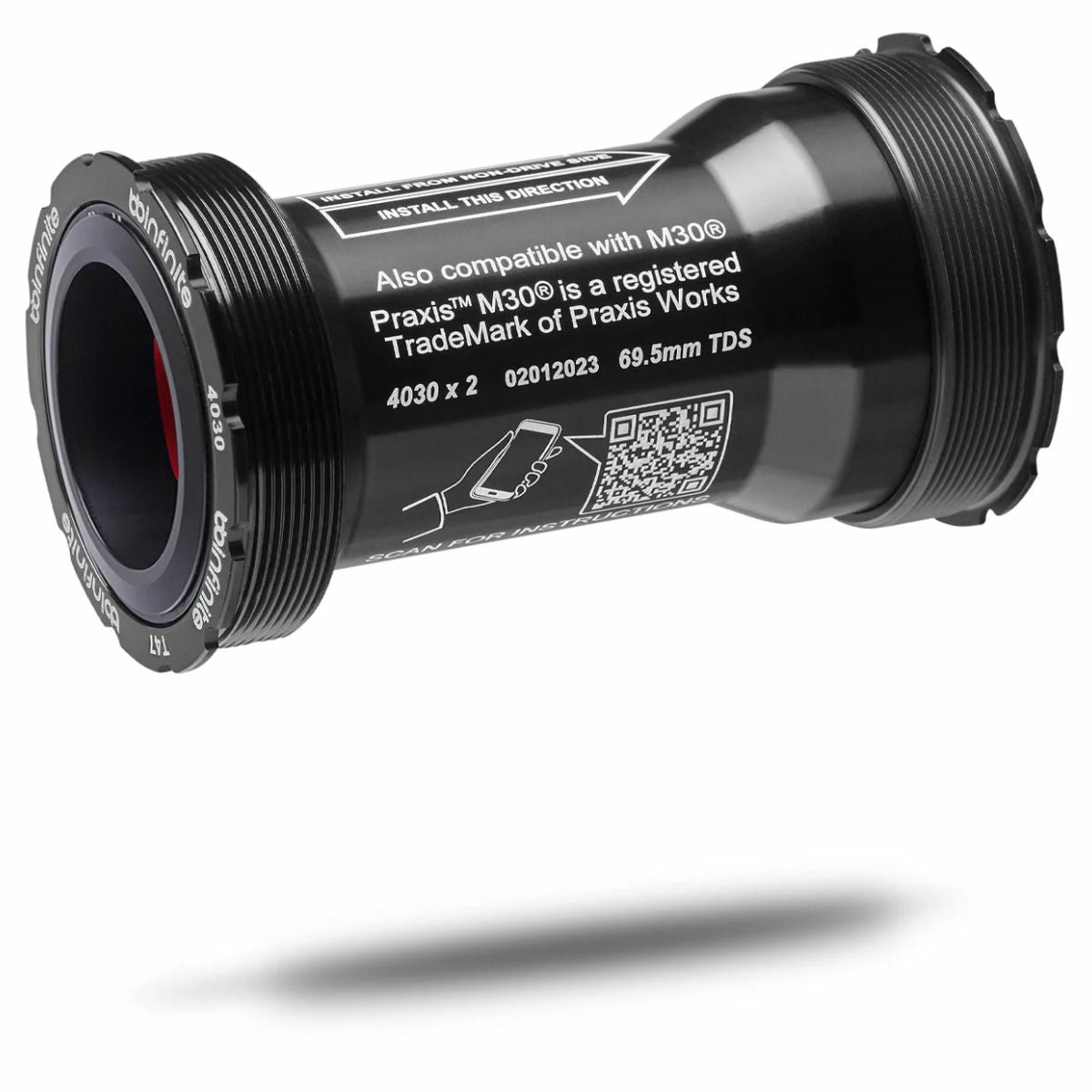 BBinfinite T47 Internal 86.5mm Sram DUB Abec-7 Bottom Bracket ...